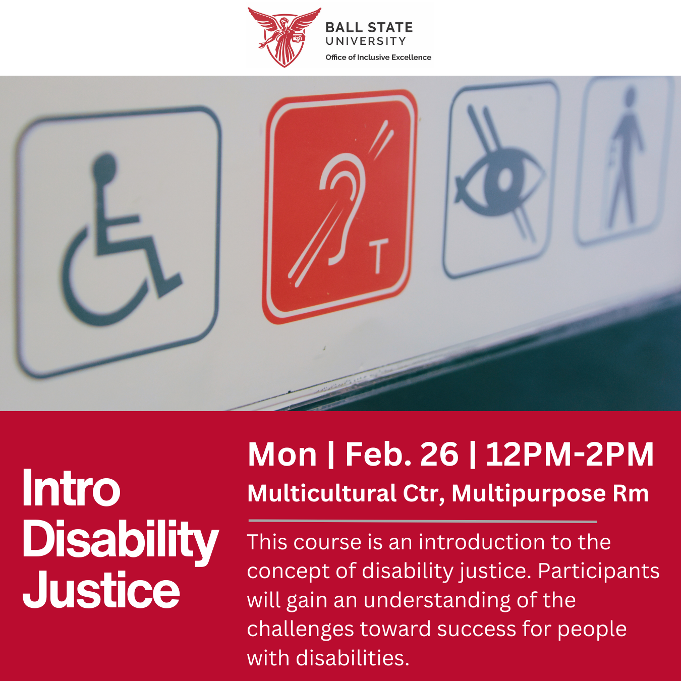 Intro to Disability Justice | Ball State University