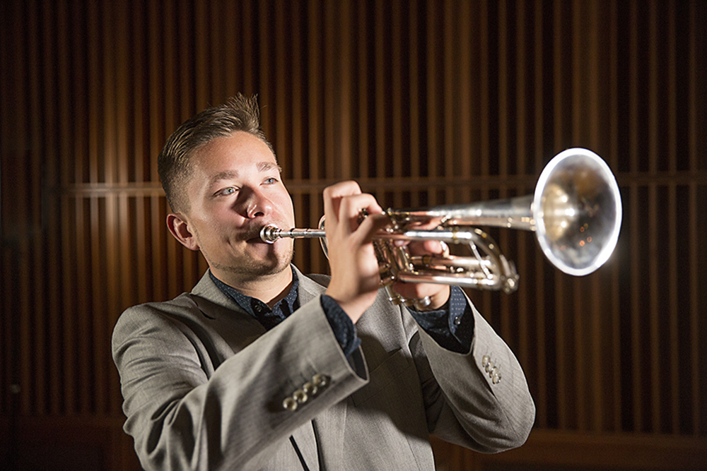 Standout trumpet player wins international honors | Ball State University