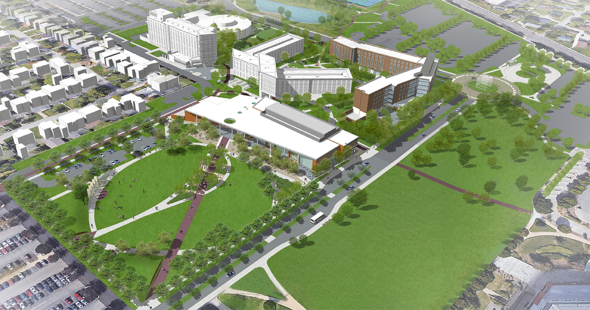 University reveals initial design of new North Residential Neighborhood ...