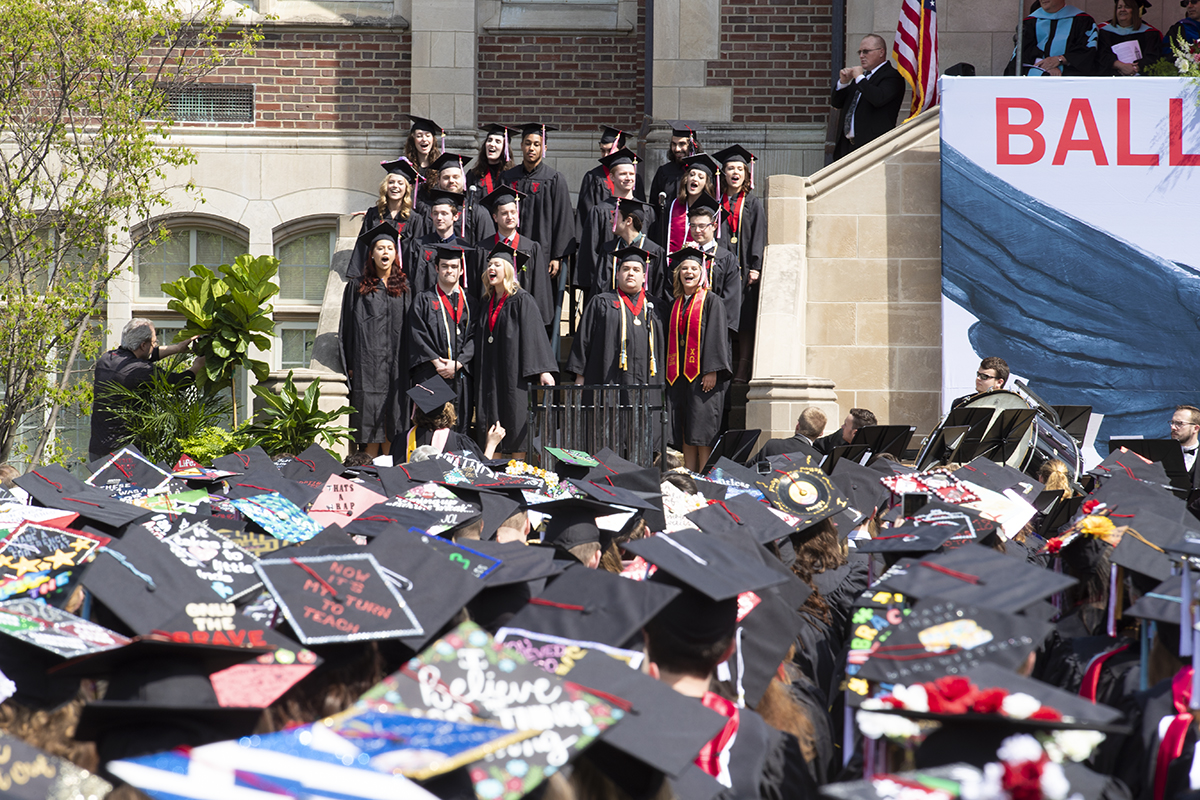 Ball State graduates 3,300 during Spring Commencement | Ball State ...