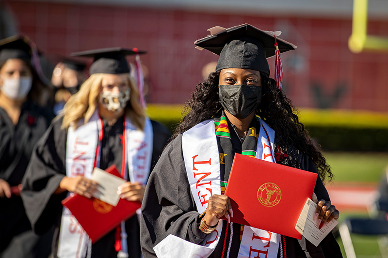 Ball State University Honors Spring 2021 Graduates During In Person ...