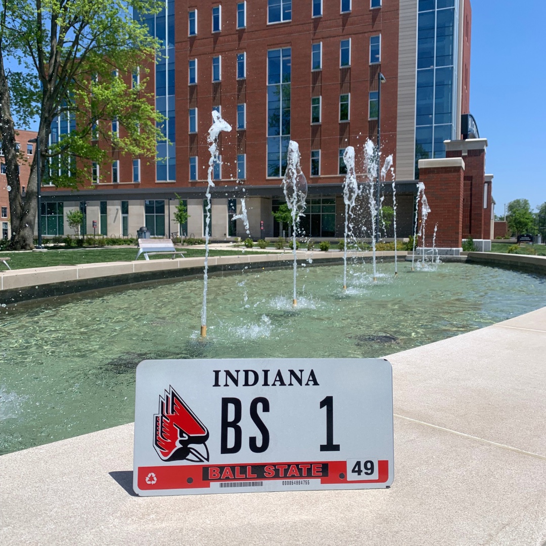 Ball State License Plate | Ball State University